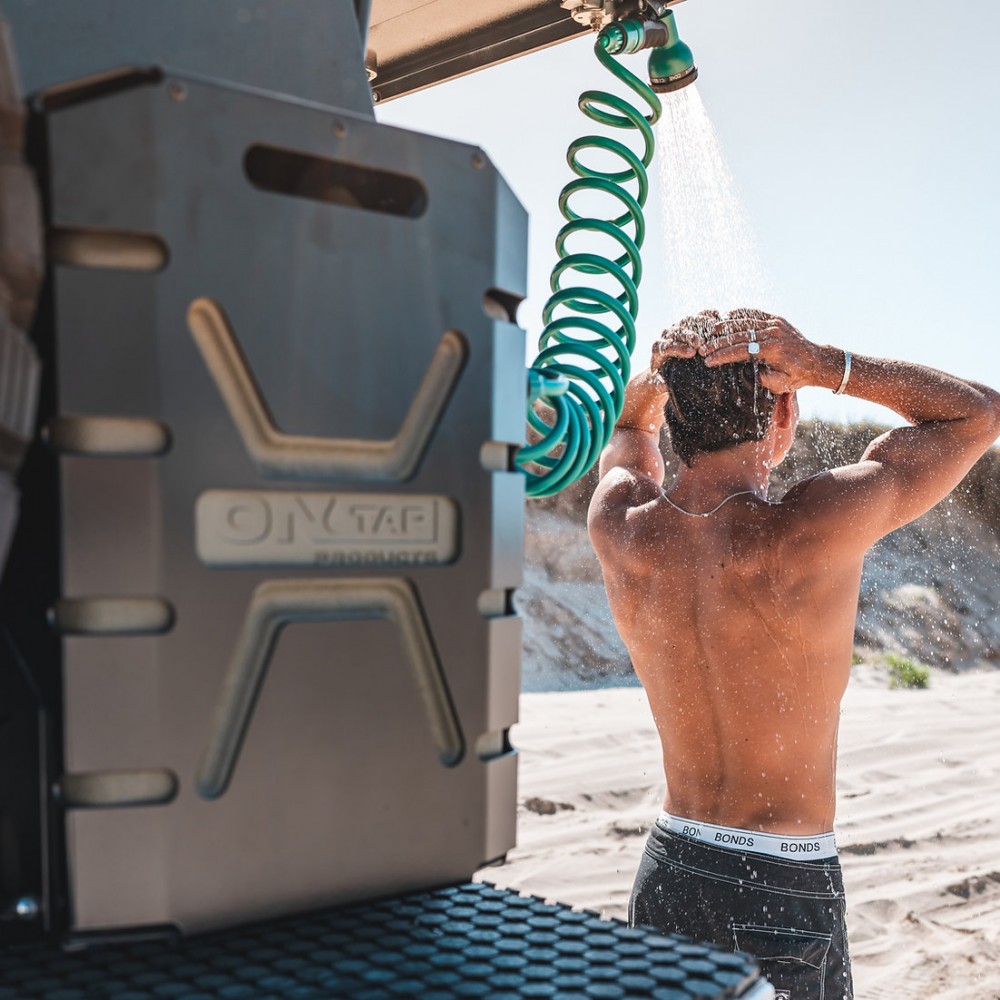 OnTap - Lockable Jerry Can Holder – Black