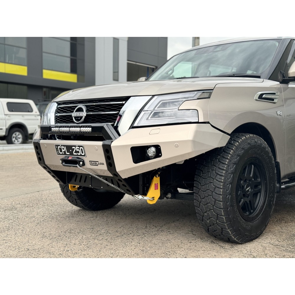 Raslarr Front Bullbar (Nissan Y62 Patrol Series 5)