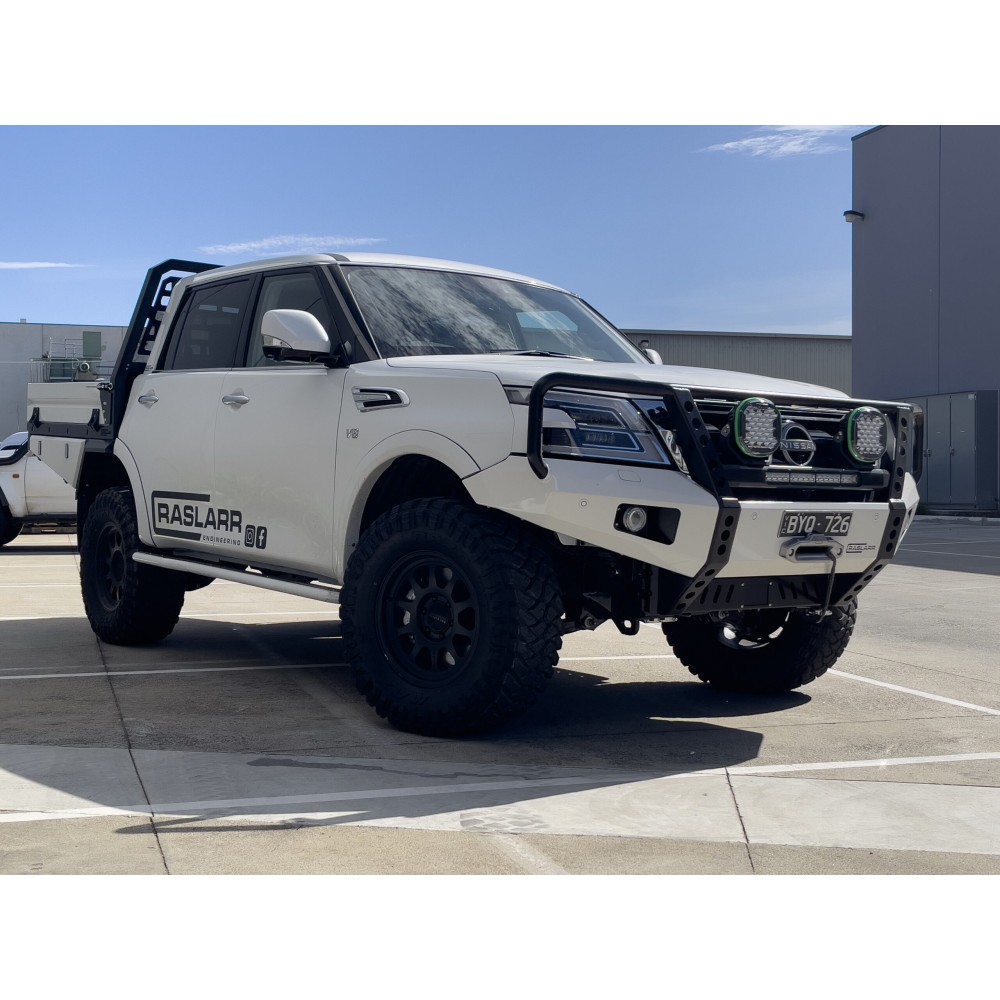 Raslarr Front Hooped Bullbar (Nissan Y62 Patrol Series 5)