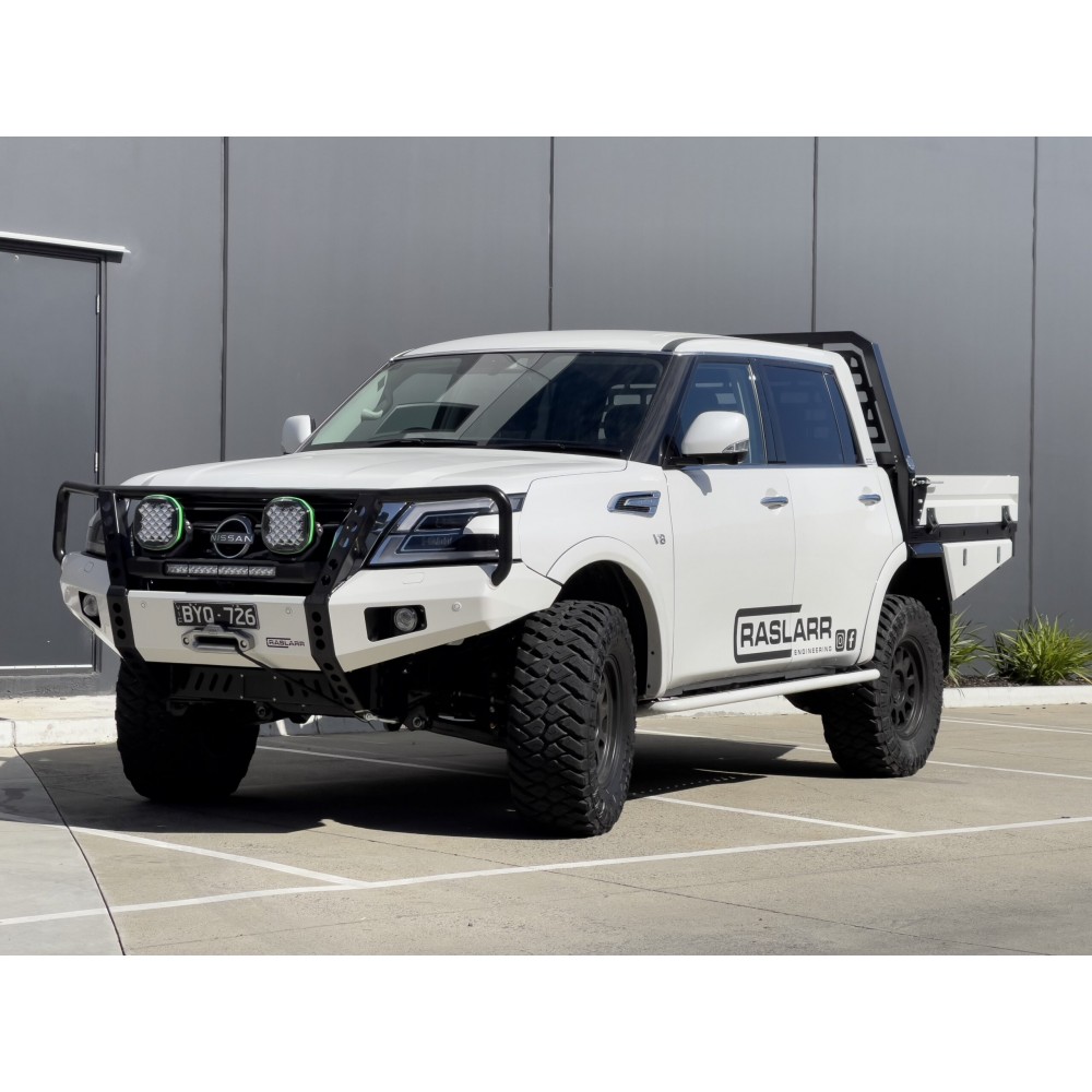 Raslarr Front Hooped Bullbar (Nissan Y62 Patrol Series 5)