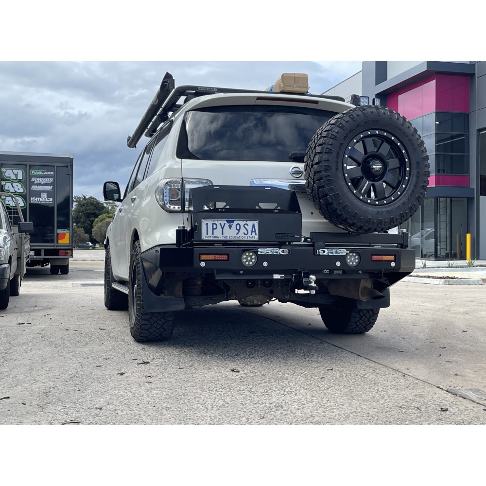 Raslarr Rear Bar (Nissan Y62 Patrol Series 1-4)