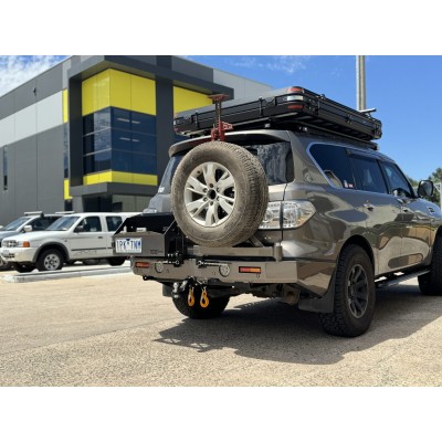 Raslarr Rear Bar (Nissan Y62 Patrol Series 1-4)