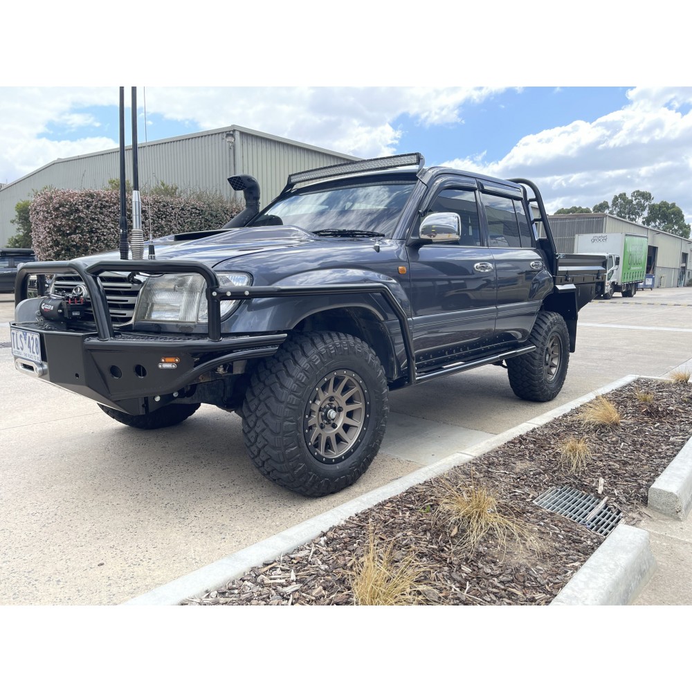 Raslarr Revolution Sliders & Rails (Toyota Landcruiser 100 Series IFS)