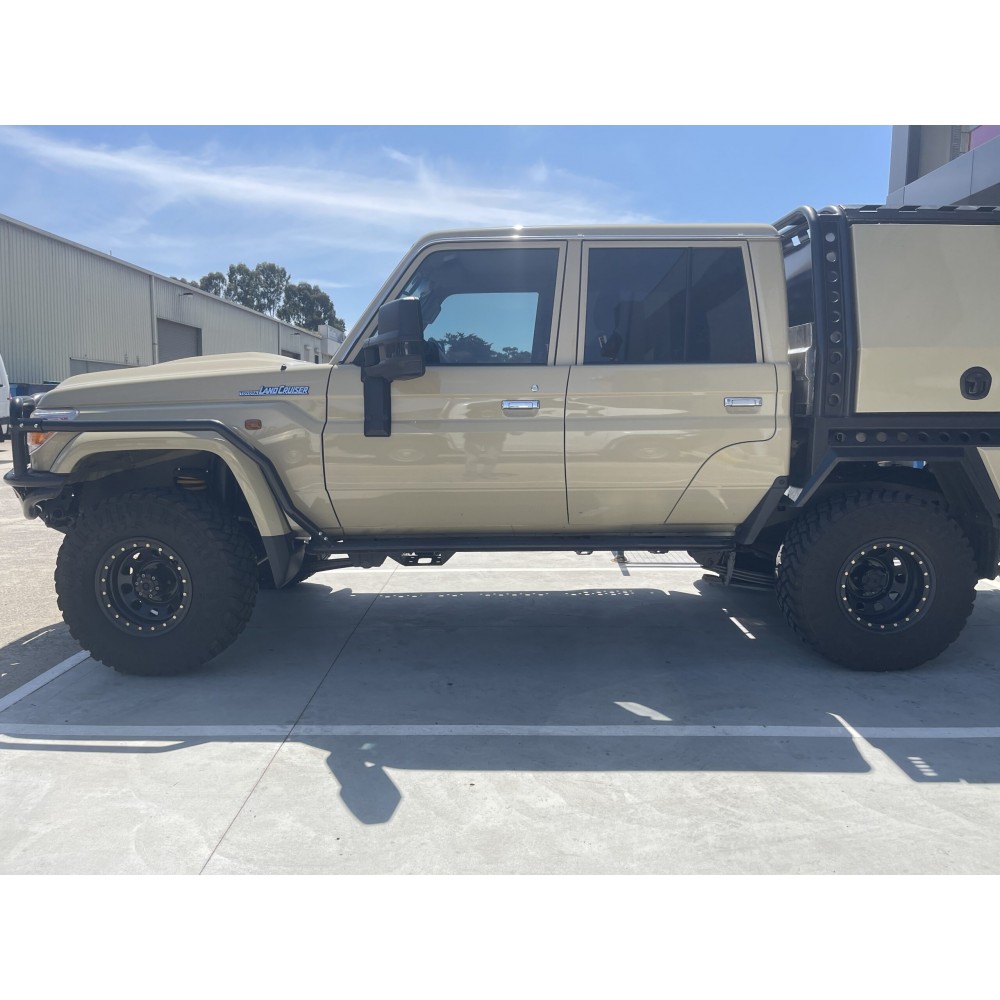 Raslarr Rock Sliders (Toyota Landcruiser 79 Series Dual Cab)