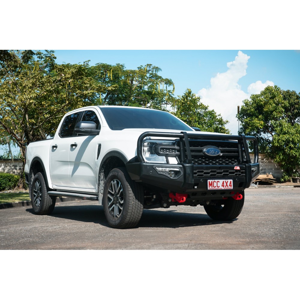 MCC Phoenix Black Bullbar Inc Underbody Plates/Fog Lights to suit ...