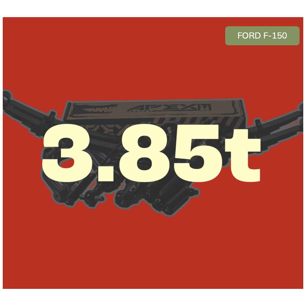 Touring Solutions Australia 3,850kg GVM Upgrade Apex Suspension (Ford ...