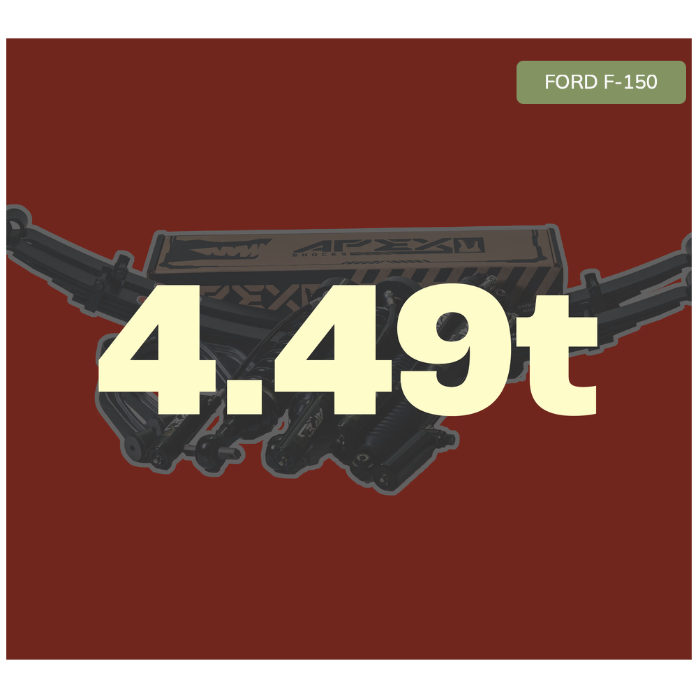 Touring Solutions Australia 4,490kg GVM Upgrade Apex Suspension (Ford ...