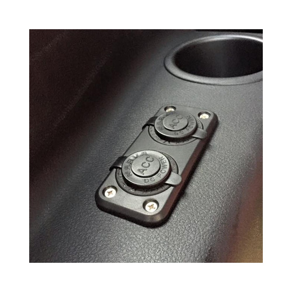 Heavy-Duty Twin Accessory/Dual USB Sockets
